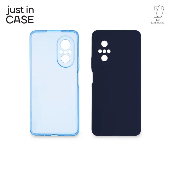 2u1 Extra case MIX paket PLAVI za Huawei Nova 9SE