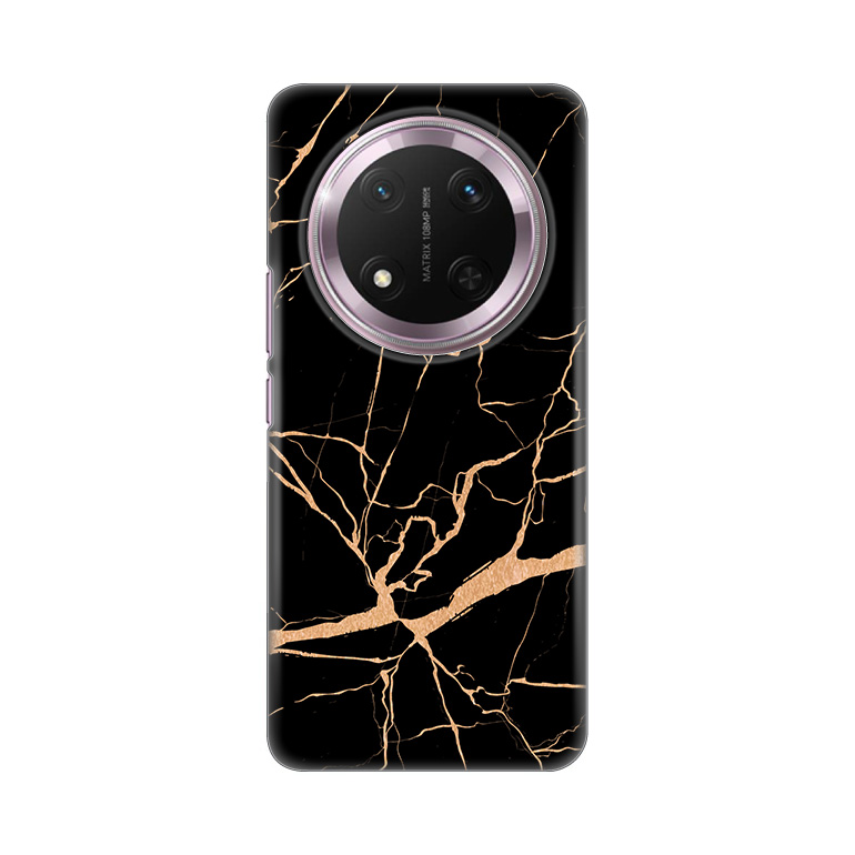 Zastitna silikonska maska (futrola) PRINT - Huawei Honor Magic 7 lite All crni