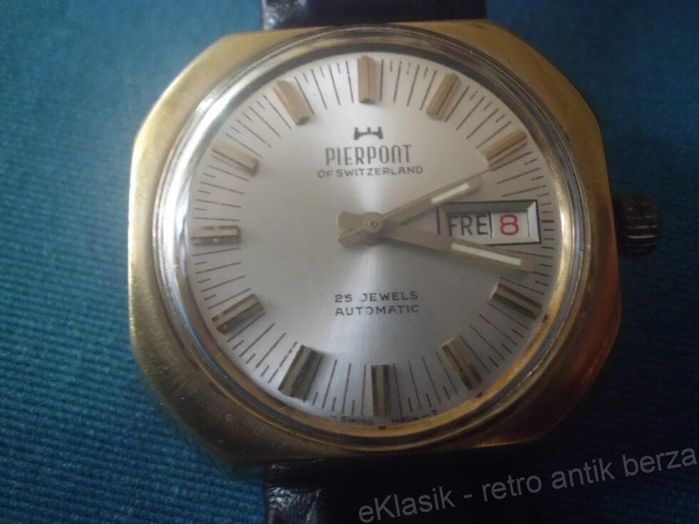 PIERPONT of Switzerland! 25 jewels automatic,pozlaćen, water resistant