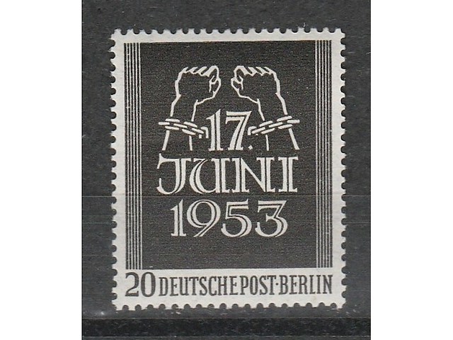 Berlin - 17. juni 1953 - MNH