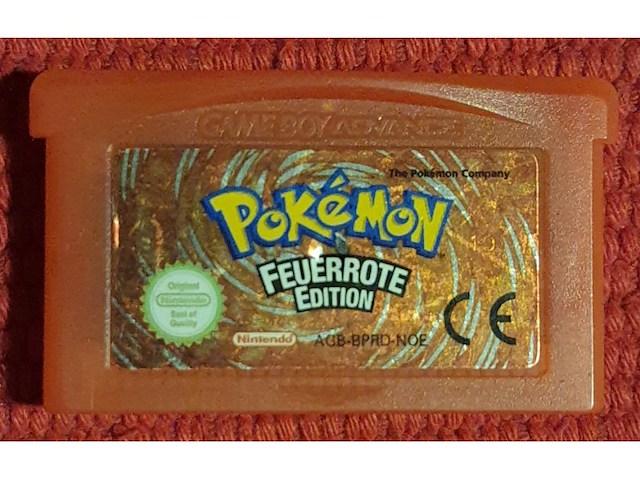 GBA - Pokemon FireRed Edition