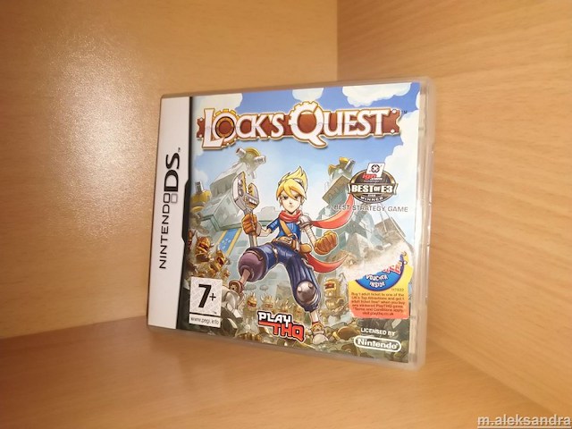 Nintendo DS igra Lock`s Quest