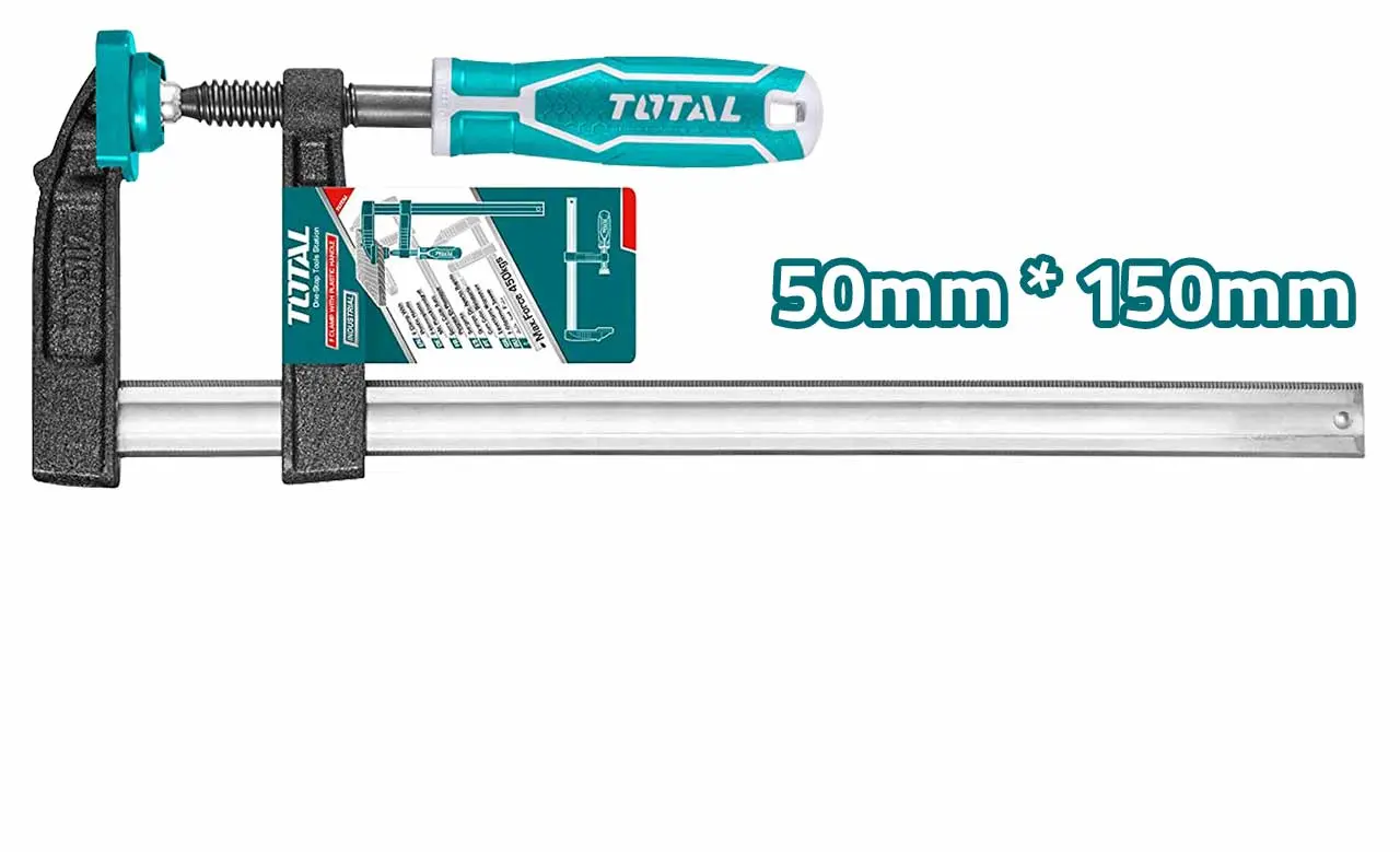 TOTAL Stolarska stega F 50x150mm