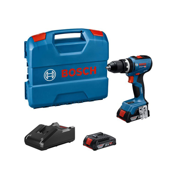 Bosch Aku vibraciona bušilica GSB 18V-65 2×2,0Ah+kofer (06019N3100)