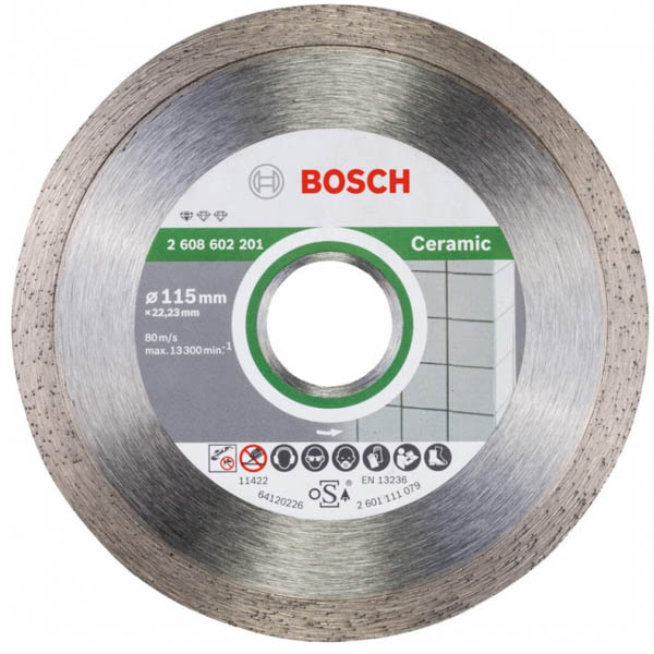 Bosch dij. ploče za keramiku Ø110-Ø125 Standard for Ceramic