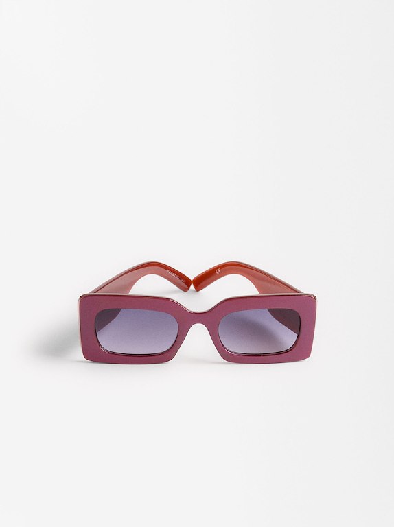 Rectangular sunglasses