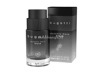 Muski Parfem Bugatti Dynamic Move Black 100ml Original