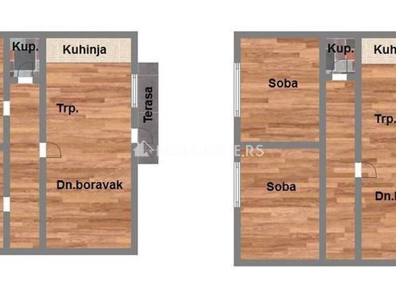 160m2 na Trandžamentu - spratna kuća