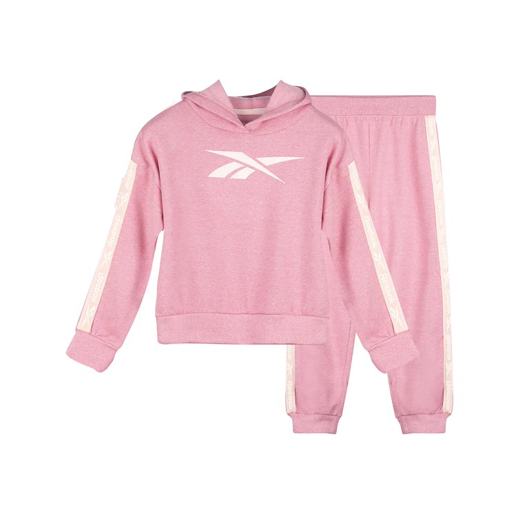 REEBOK Komplet trenerka za devojčice, Roze