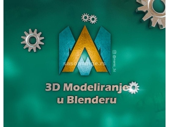 IZRADA 3D MODELA - Modeliranje u Blenderu - Vizuelizacija, Animacija!