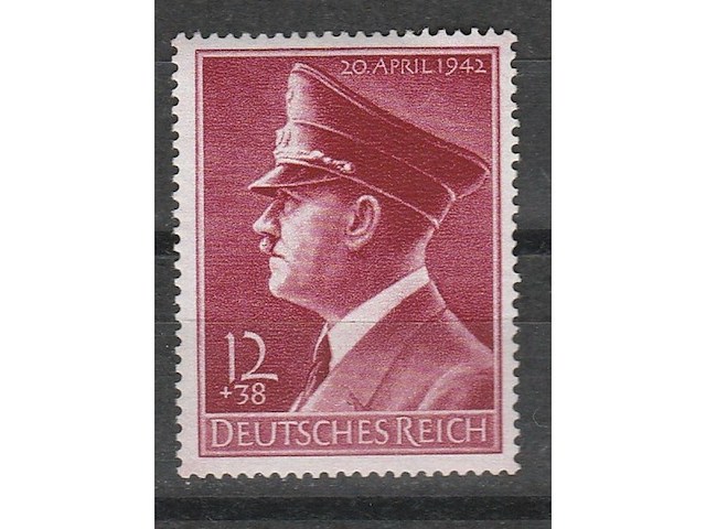 Deutsches Reich-1942-53nd birthday of Adolf Hitler-MNH