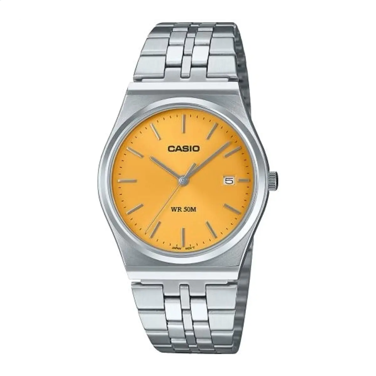 CASIO Ručni sat MTP-B145D-9AVEF, Žuto-srebrne boje