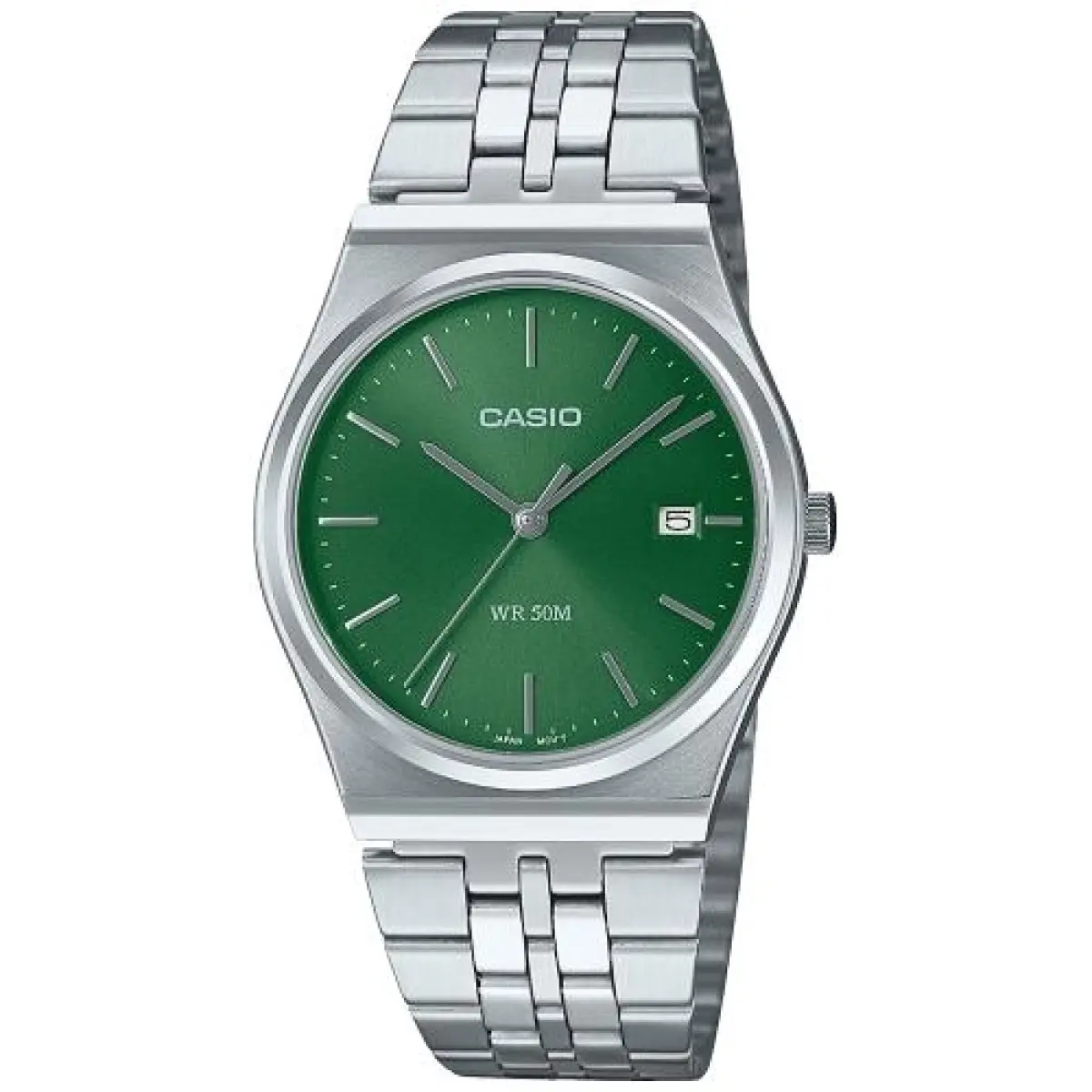 CASIO Ručni sat MTP-B145D-3AVEF, Zeleno-srebrne boje