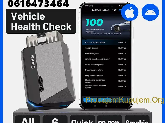 NOVO - TOPDON Carpal Bluetooth OBD2 za iOS i Android