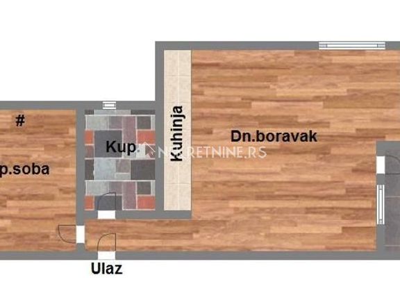 Jednoiposoban - 40m2 - Adice !