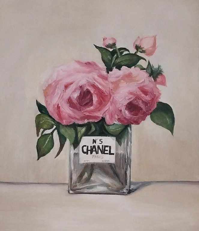 Roses in chanel 5