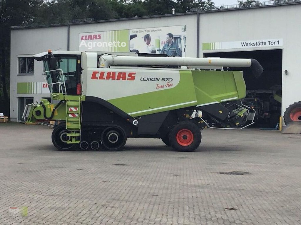 Claas LEXION 570TT MIT V750+TW kombajn za žito