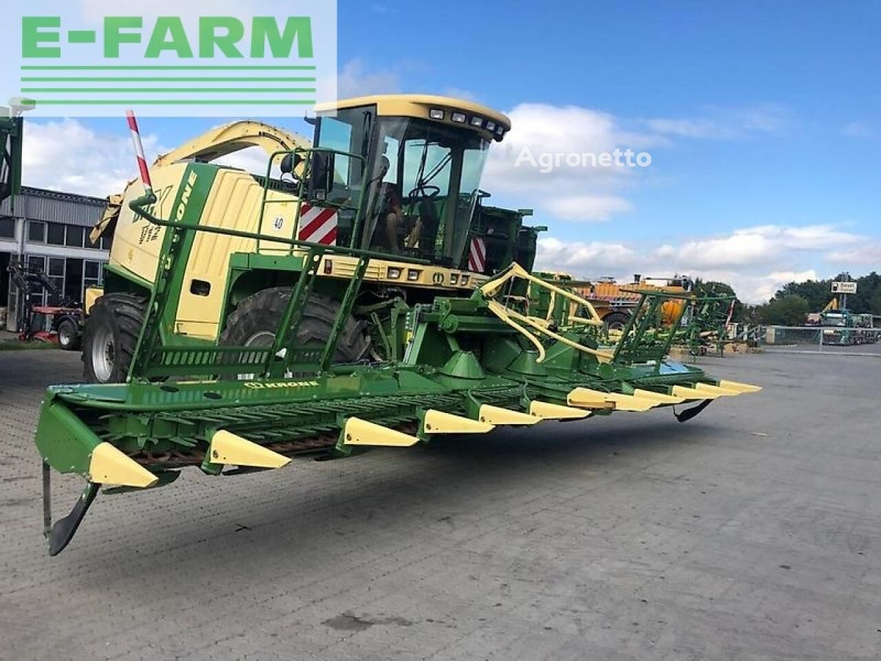 Krone big x v 12 krmni kombajn