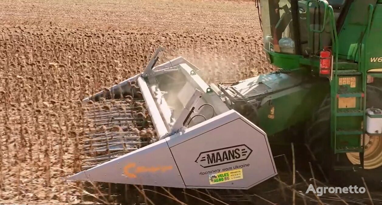 Nova Maans Analog CLAAS SunSpeed ta Maizco + KOMPENSATsIYa % žetelica za suncokret