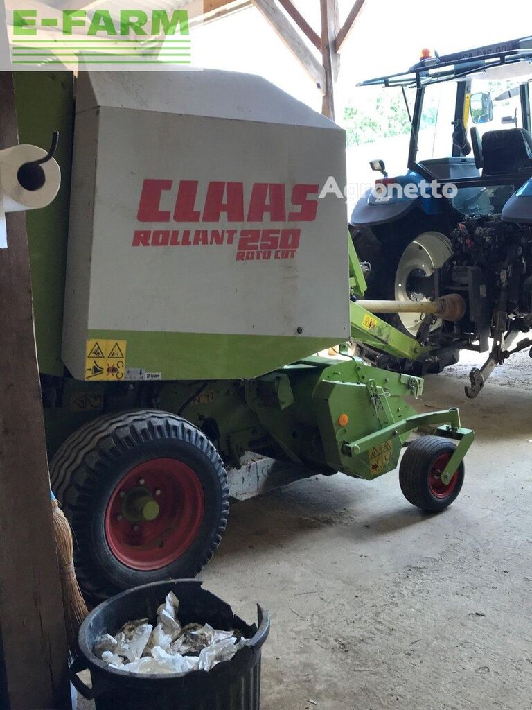 Claas rolland 250 roto cut avec mps balirka za četvrtaste bale