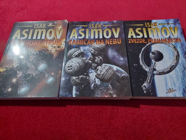 Trilogija o carstvu Isak Asimov kao NOVE