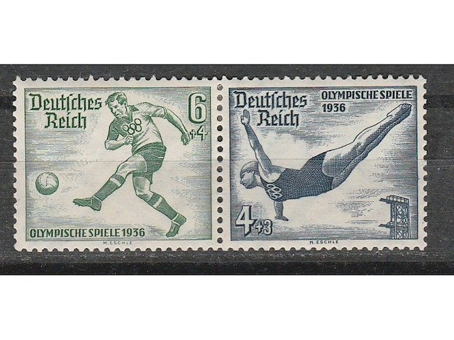 Deutsches Reich - Summer Olympics 1936, Berlin - MH