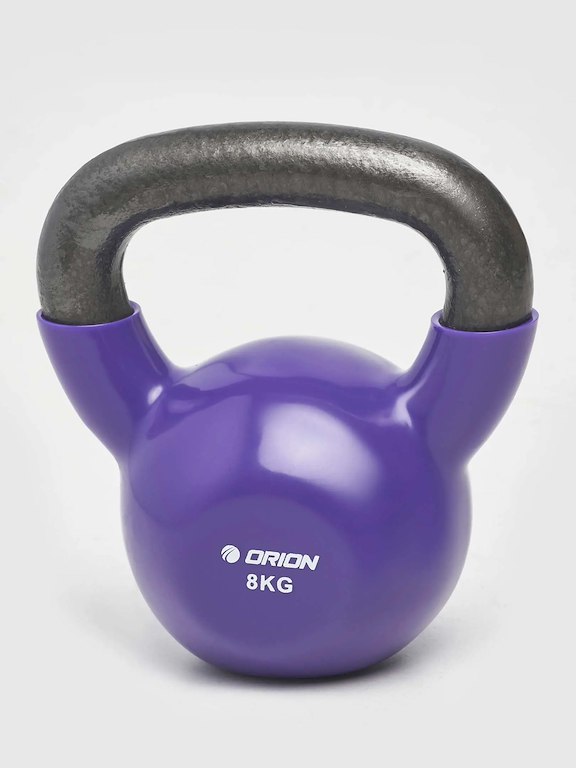 ORION Kettlebell 8 kg ljubičasti