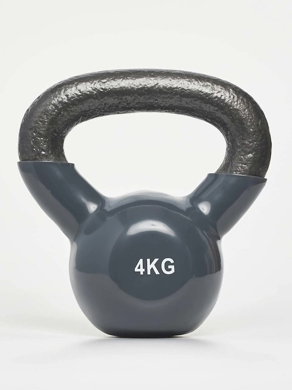 ORION Kettlebell 4 kg sivi