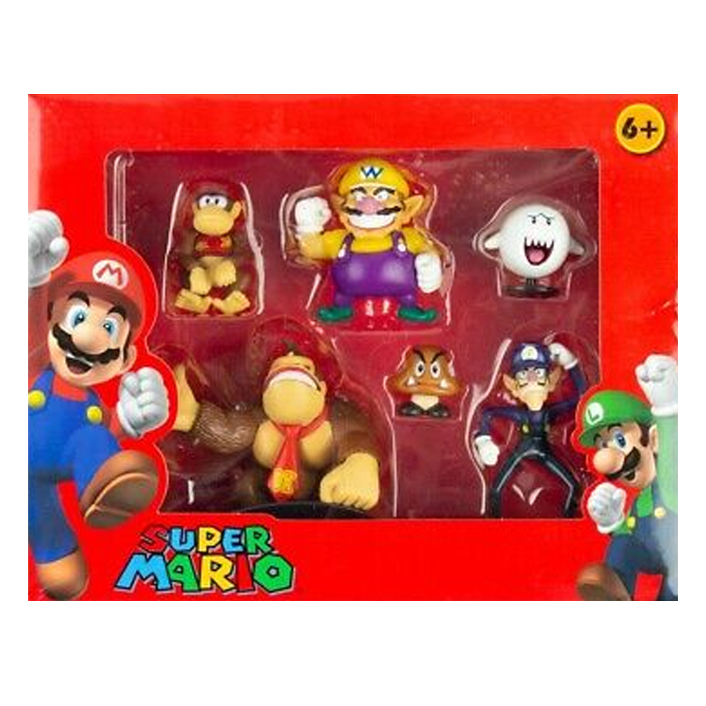 Super Mario Bros - Mario Characters set (6pcs) v3