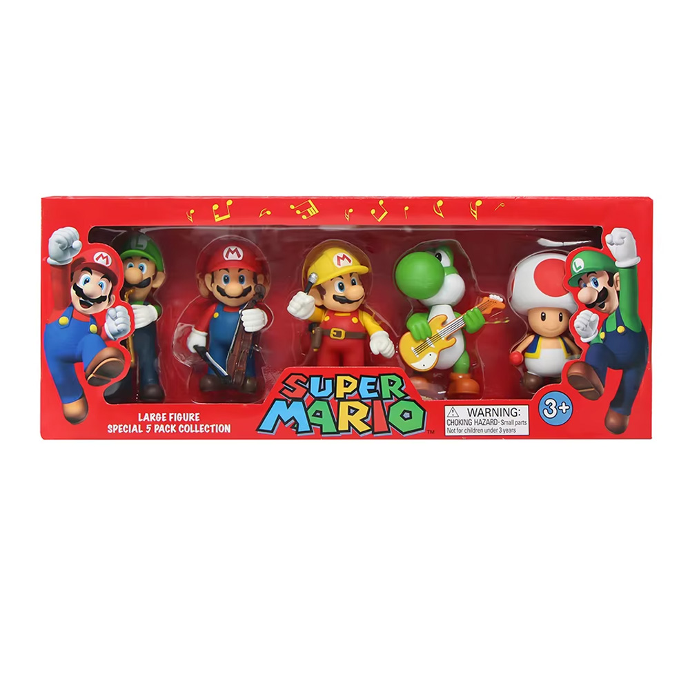 Super Mario Music - Mario Characters set (6pcs)