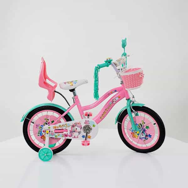 Bicikl za decu Pony Bikes 723-16“- roze-mint