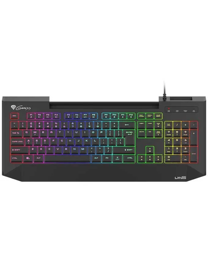 GENESIS Gaming tastatura Lith 400, RGB, Crna