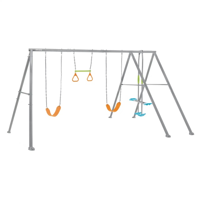 Intex 44131 Sivi set za ljuljanje „Swing & Glide“ sa četiri funkcije ( 44131 )