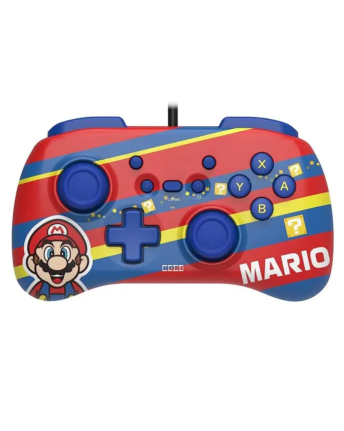 HORI Konzola Horipad Mini Mario, Super Mario series, Plavo-crvena