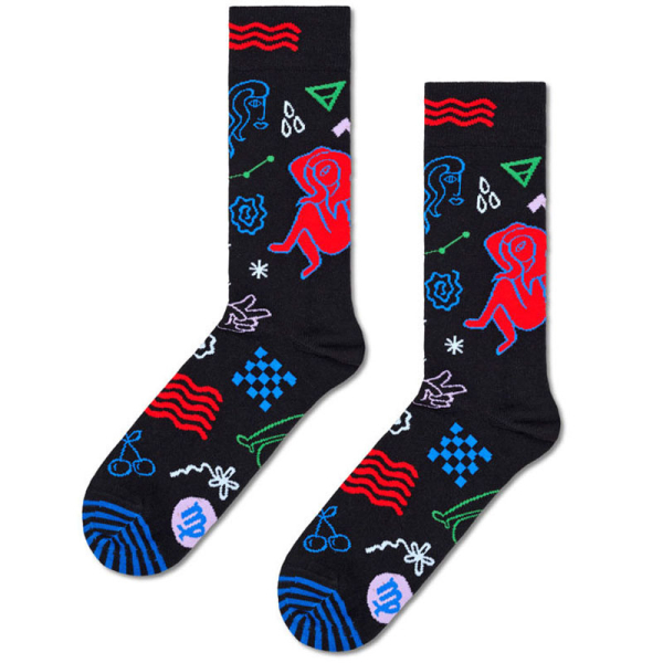 HAPPY SOCKS HAPPY SOCKS UNISEX CARAPE VIRGO SOCK UNISEX