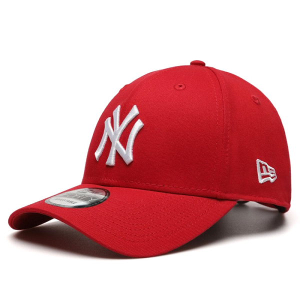 NEW ERA LFS KACKET 9FORTY LEAGUE BASIC NY SCARLET/WHITE