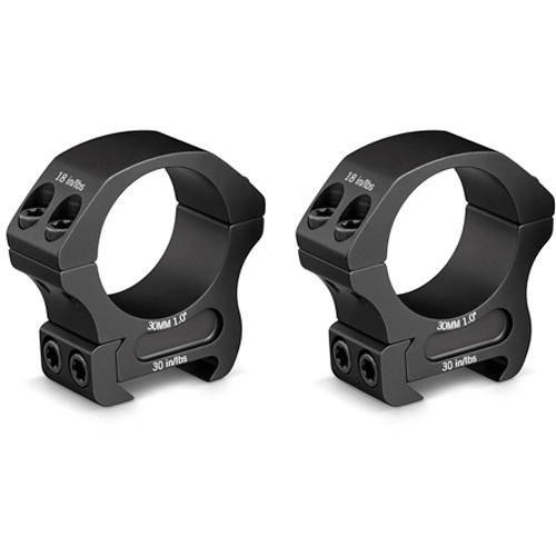 Vortex Pro HUNTER PRSTEN (30mm, Aluminum, Medium, Matte Black)