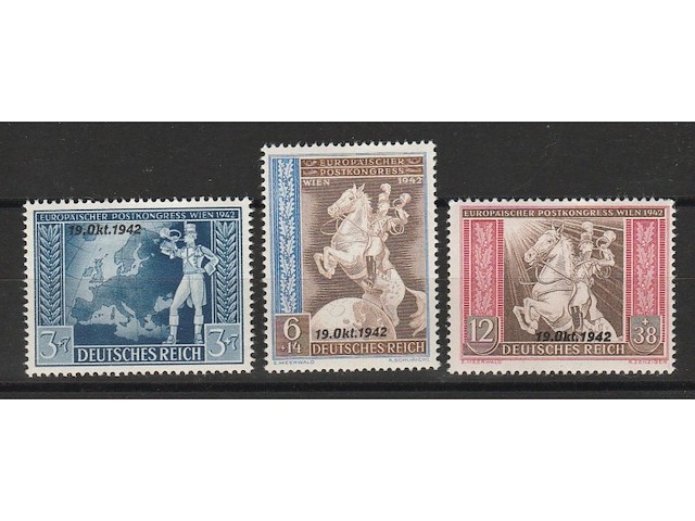 Unterzeichnung des Abkommens über den europäis-1942-MNH