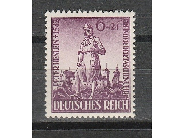 Deutsches Reich - 1942 - Peter Henlein - MNH