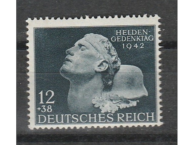 Deutsches Reich - Heldengedenktag - 1942 - MNH