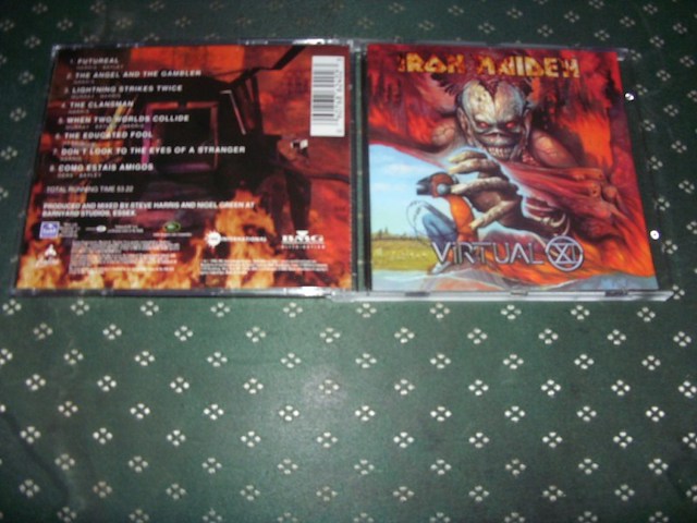 Iron Maiden ‎– Virtual XI CD CMC USA 1998.