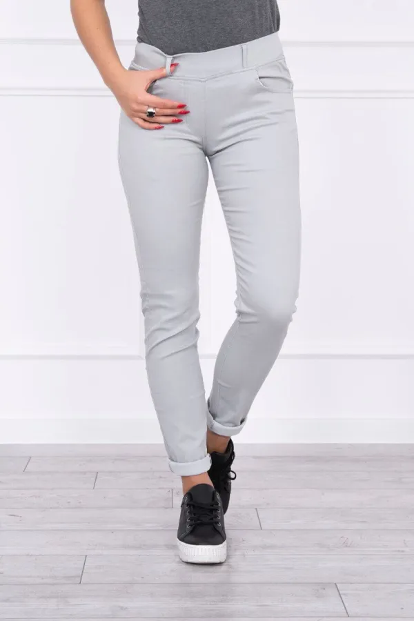 MARKA NIEZDEFINIOWANA COLORFUL JEANS GRAY