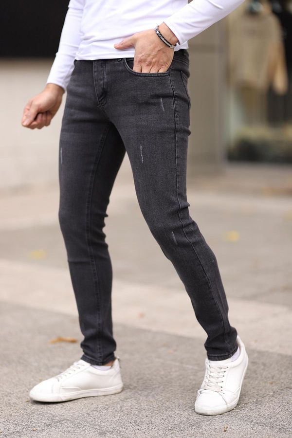 TRENDYOL ANTHRACITE SKINNY NAIL JEANS JEANS
