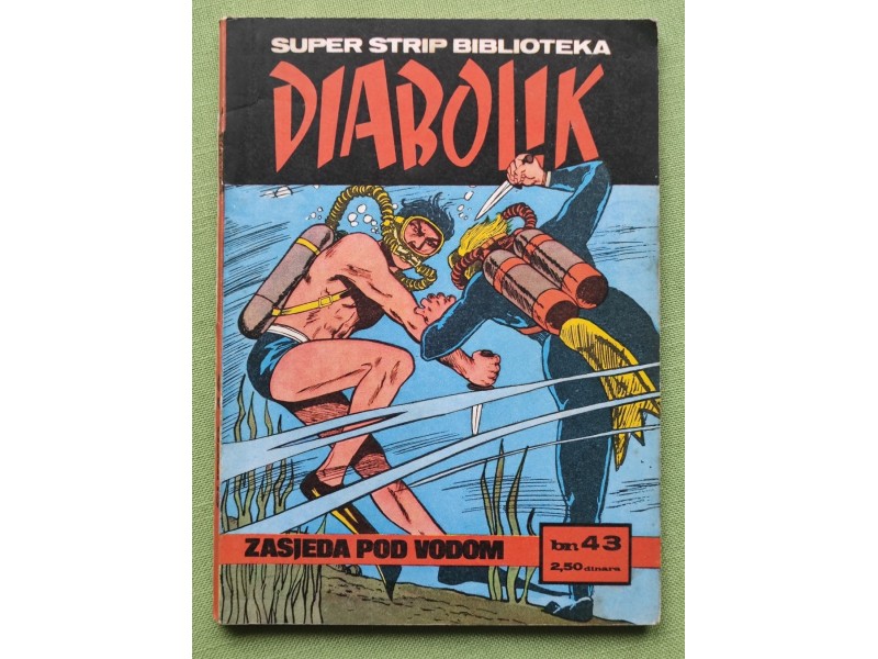 DIABOLIK 1 Super Strip Biblioteka 43