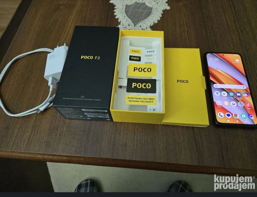 Poco F3, 128 GB, bоја - Crna