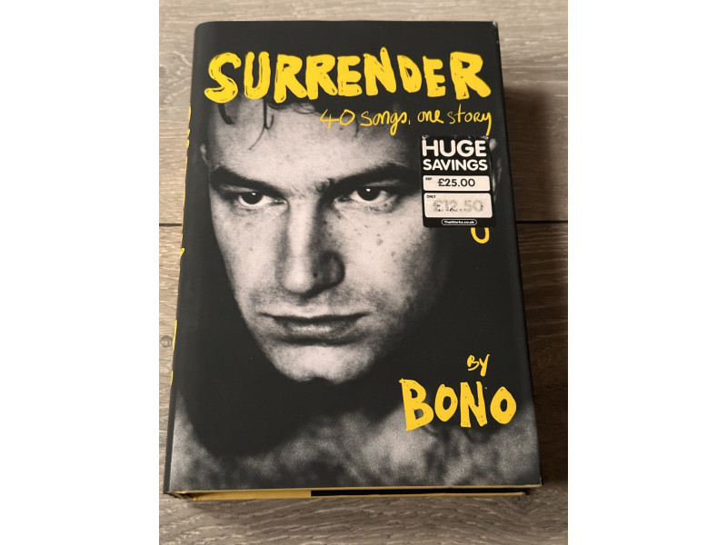 Surrender By Bono (Knjiga)