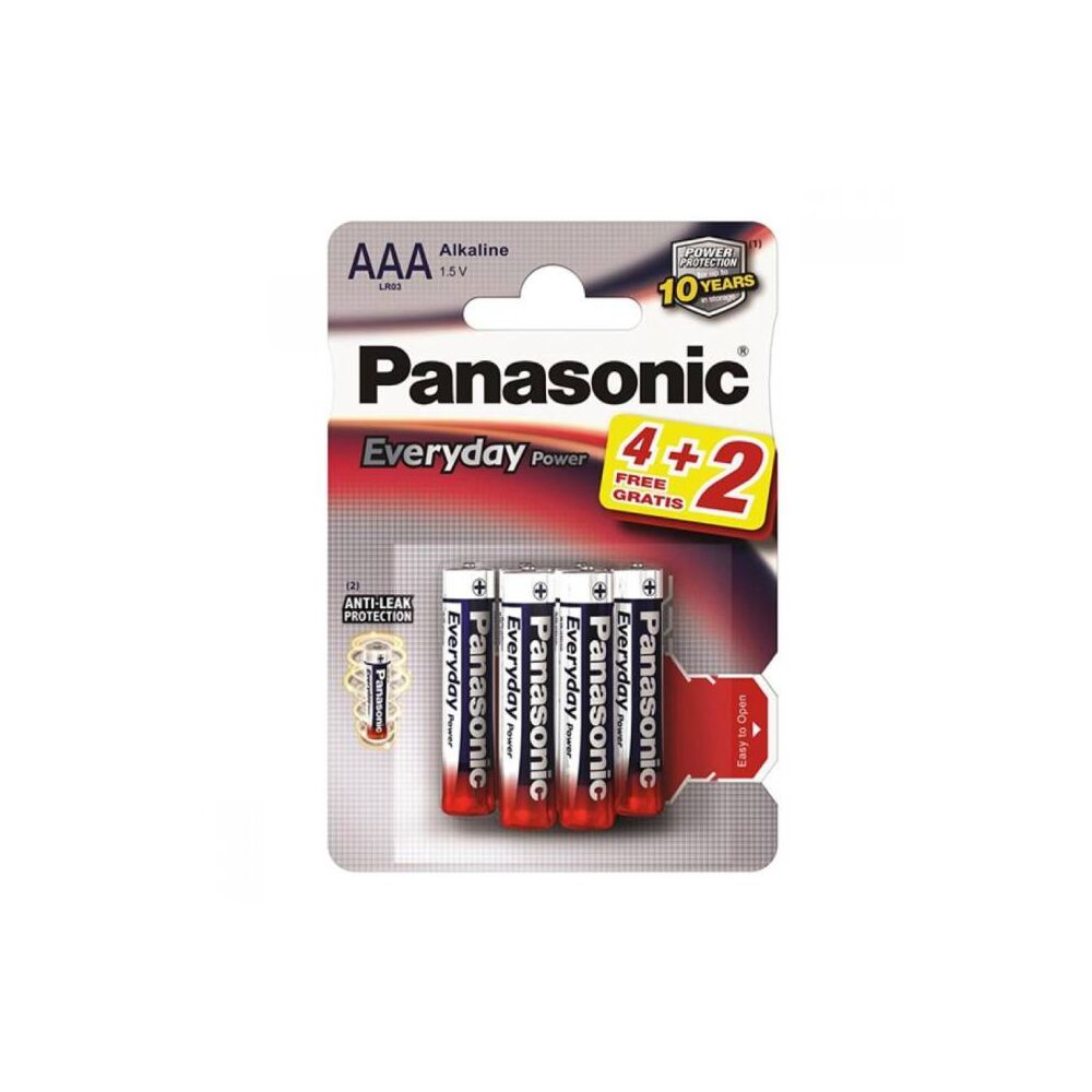 Panasonic Baterije LR03EPS/6BP-AAA 6 kom