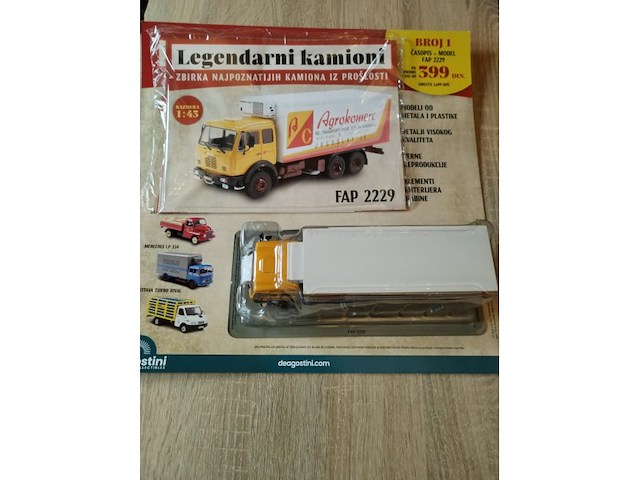 Legendarni Kamioni  Fap 2229