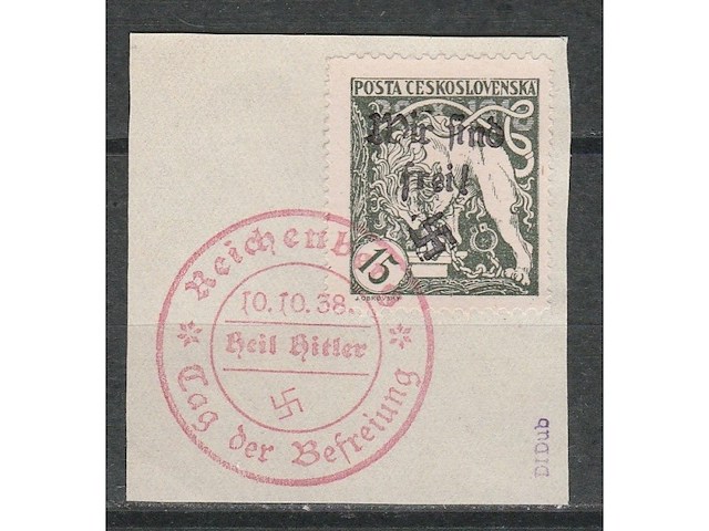 Sudetenland-Liberec (Reichenberg) - 1938