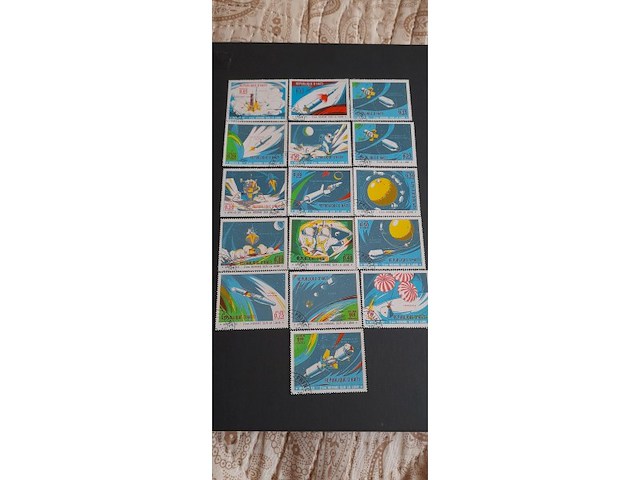 Haiti Apolo 12 serija iz 1970.god.